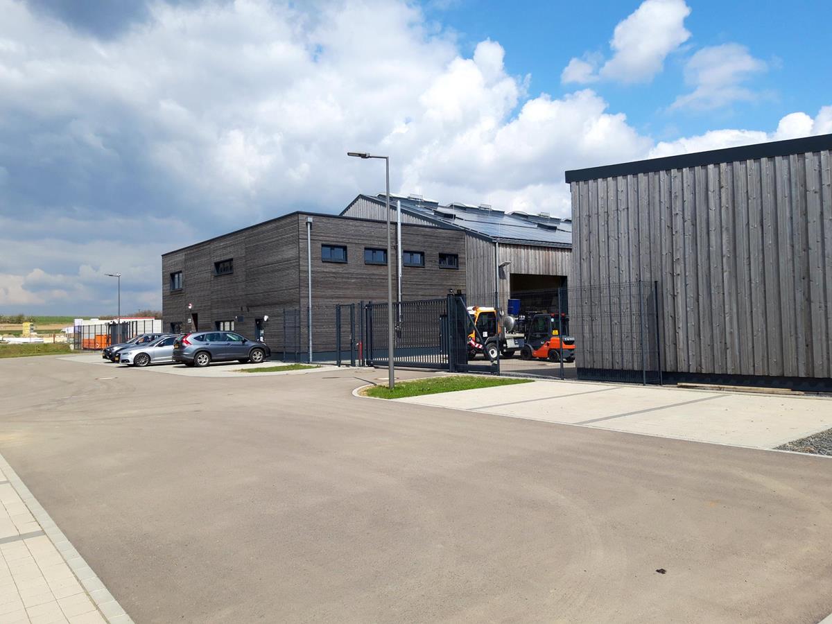 Nouveau hall pour le service technique de l’Administration Communale d ...